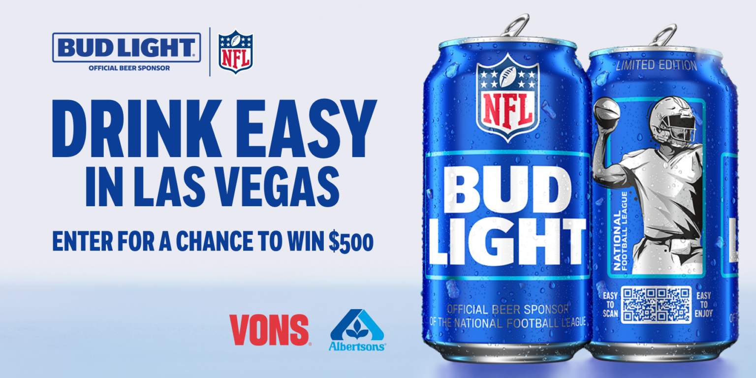 Sweepstakes - Bud Light® + Tailgate Nevada Sweepstakes 2023